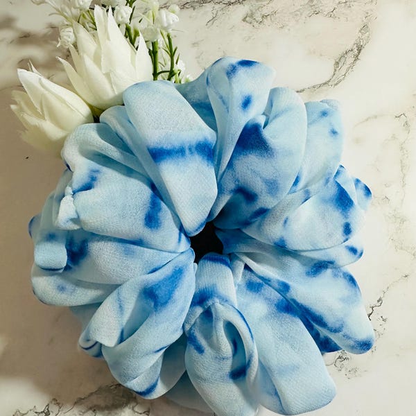 Azure Chiffon - Etsy