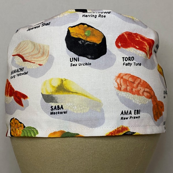 Sushi Scrub Hat - Etsy