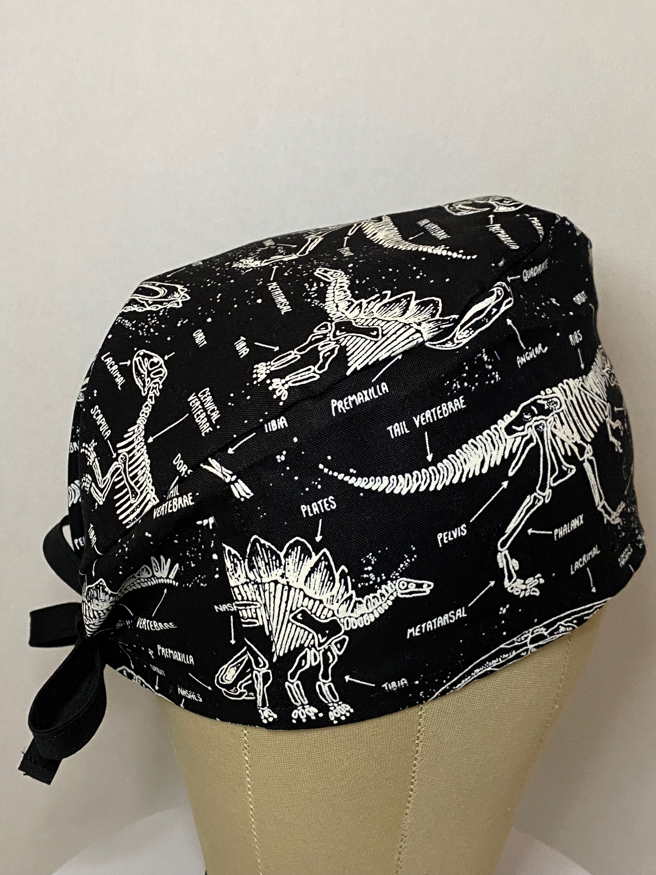 SCRUB CAPS: DINOSAUR Scrub Cap Glow in the Dark, Dinosaur Glow in the ...