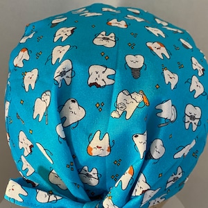 Dentist Scrub Cap, Dental Caps, Dentist Gift, Dental Hygienist Cap ...