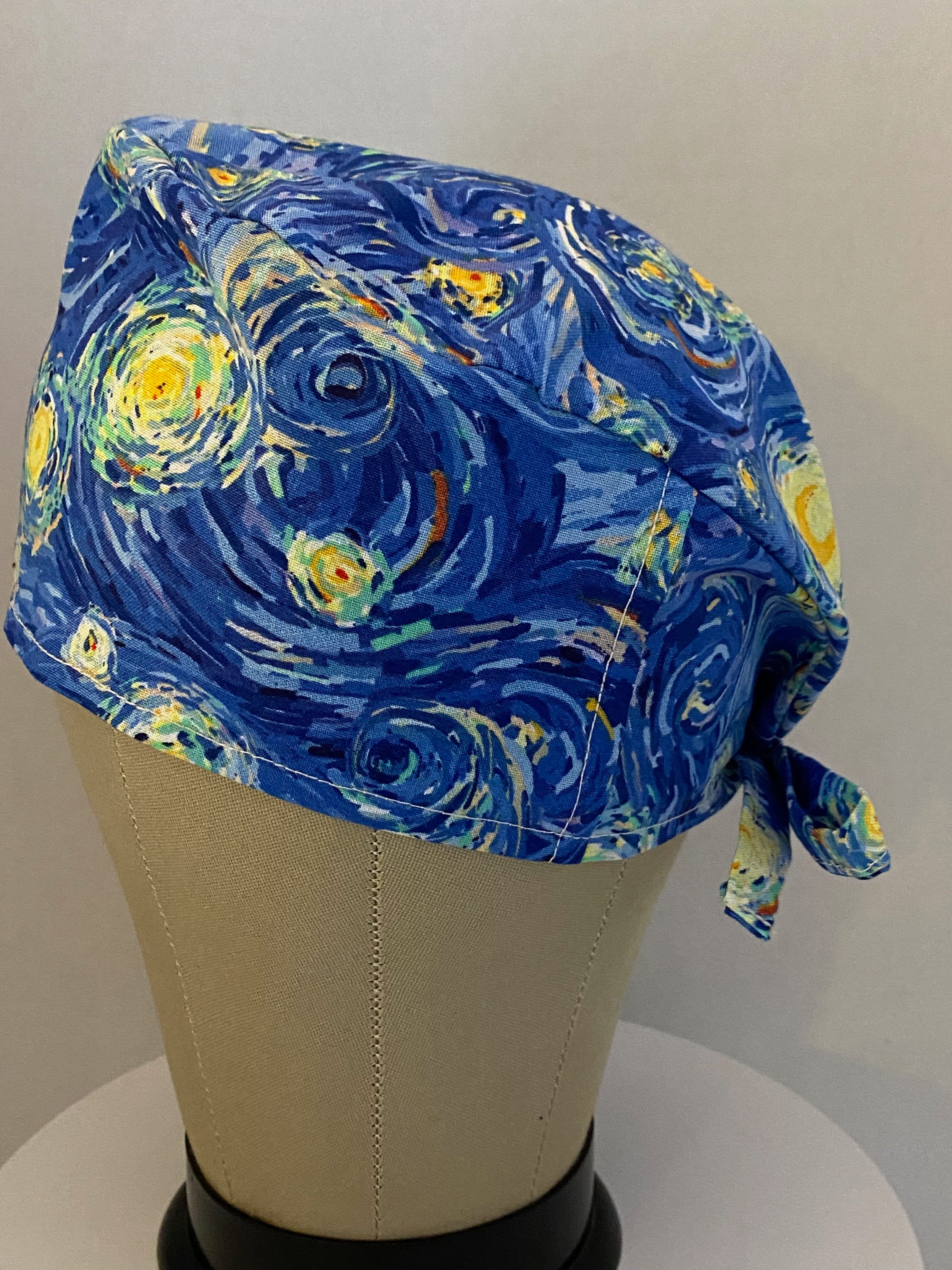 SCRUB CAPS: Starry Night Scrub Cap Scrub Hat Surgical Cap - Etsy UK