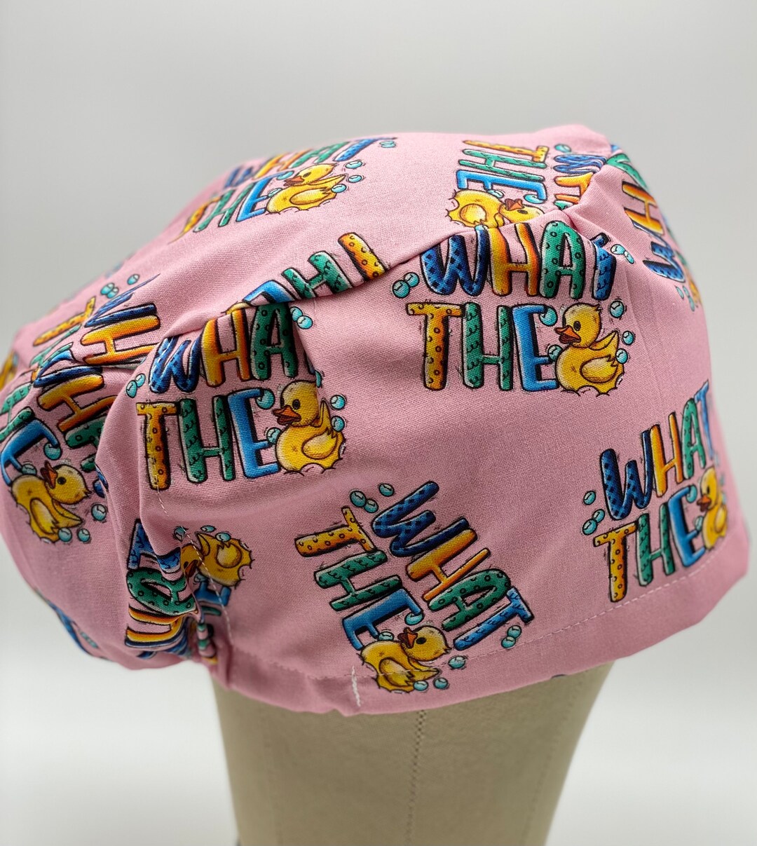 Shop Exclusive: What the Duck Euro Style Scrub Cap, Scrub Cap, Scrub ...