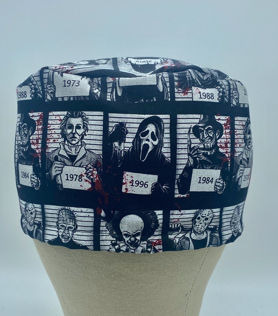 Scrub Caps: Mug Shots and Terror Scrub Cap, Scrub Cap, Scrub Hat ...