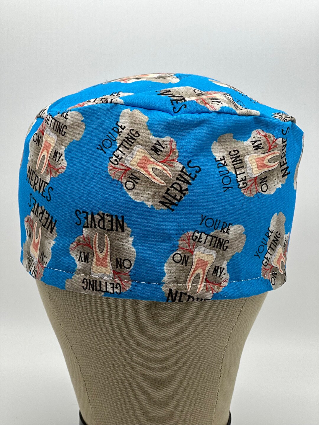 Shop Exclusive: You’re Getting on My Nerves Scrub Cap, Scrub Cap, Scrub ...