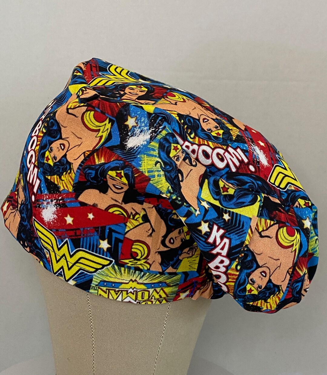 SCRUB CAPS: Super Hero Euro Style Scrub Cap, Scrub Cap,surgical Scrub ...