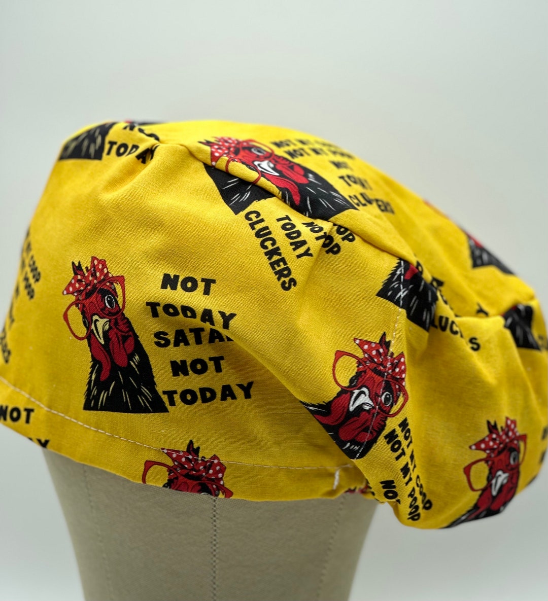 Shop Exclusive: Not Today Euro Style Scrub Cap, Scrub Cap, Scrub Hat ...