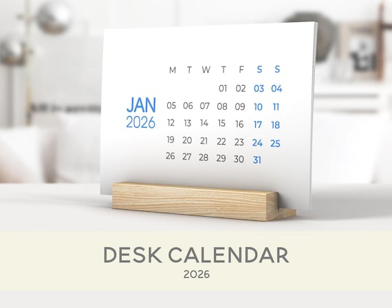Mini Desk Calendar 2025 Mini Desk Calendars – TinyPrints