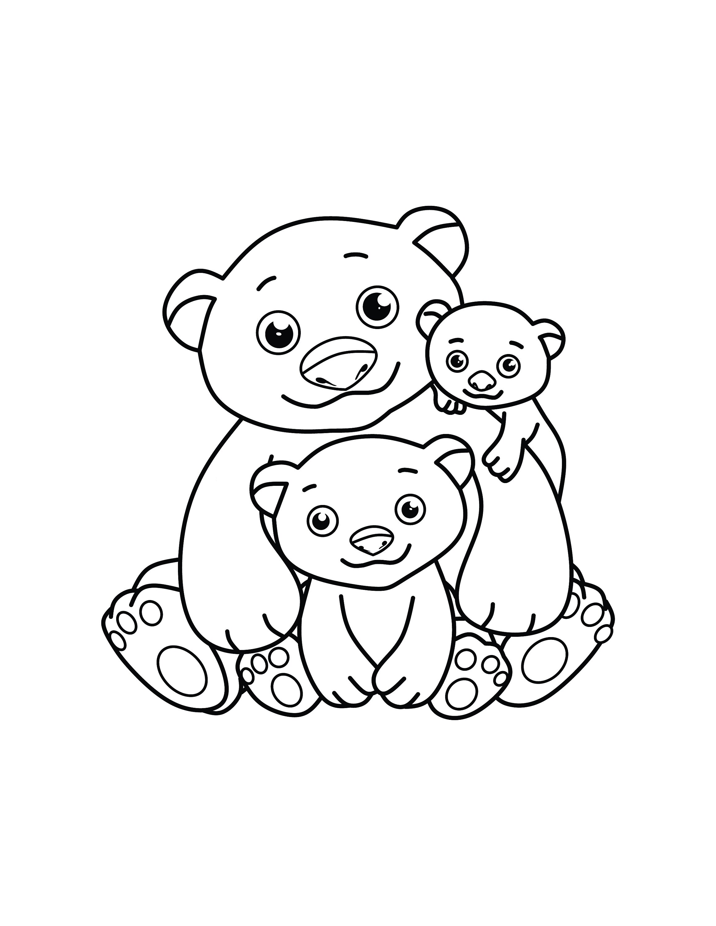 Mothers Day Animal Coloring Pages - Etsy