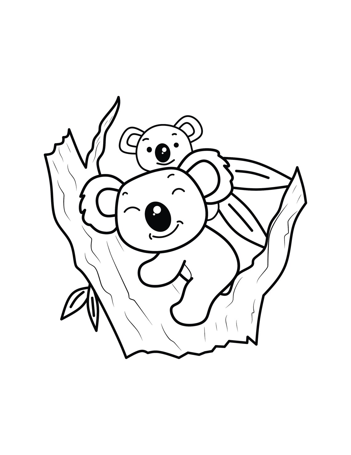 Mothers Day Animal Coloring Pages - Etsy