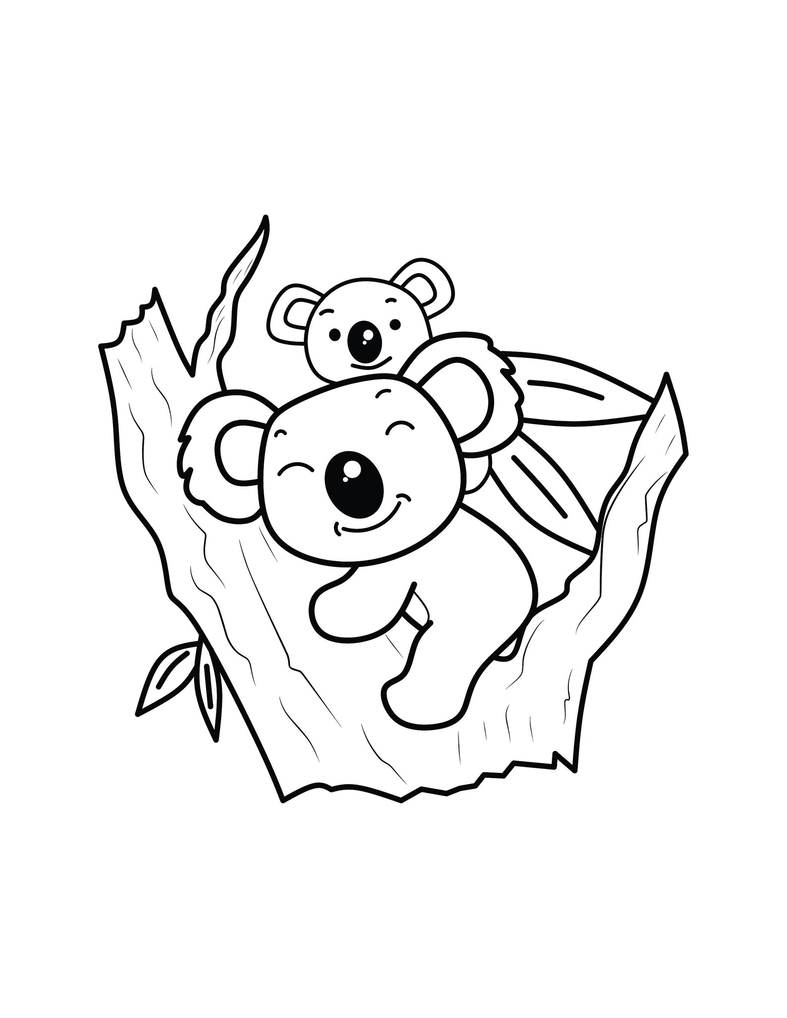 Mothers Day Animal Coloring Pages - Etsy