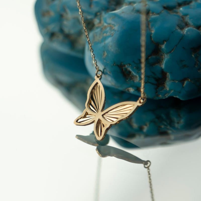 Butterfly Pendant - Etsy
