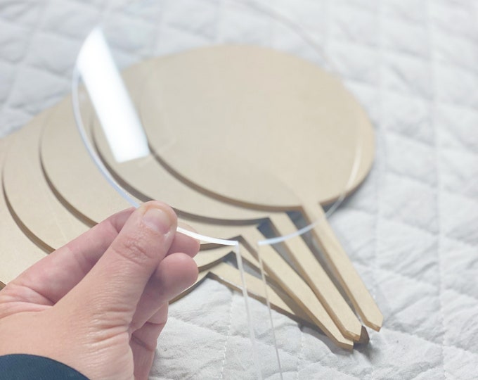 Clear Acrylic Cake Topper Blank Hexagon Cake Topper Round - Etsy