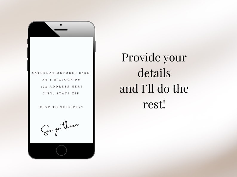 Animated Birthday Invitation Text Evite, First Birthday Evite, Video ...