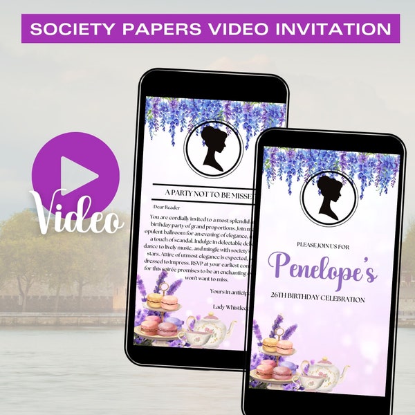 Regency Invite - Etsy