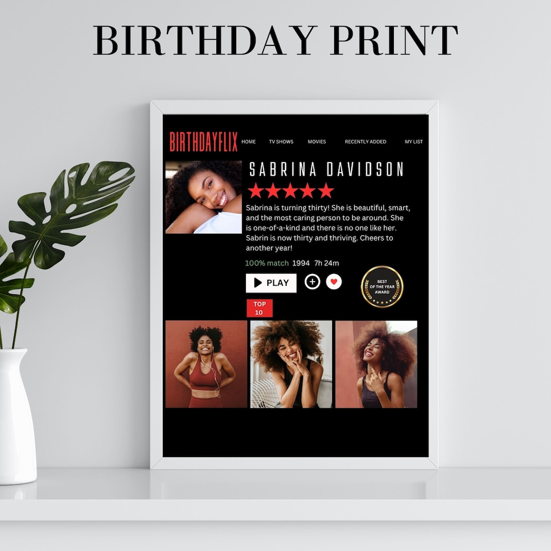 CUSTOM Digital Print, Digital File, Personalized Magazine Cover ...