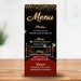 Red Carpet Welcome Menu Template, Menu Template, Canva Template ...