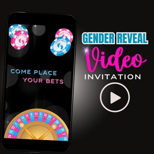Place Your Bets, Gender, Reveal, Casino Gender Reveal Video, Gender ...