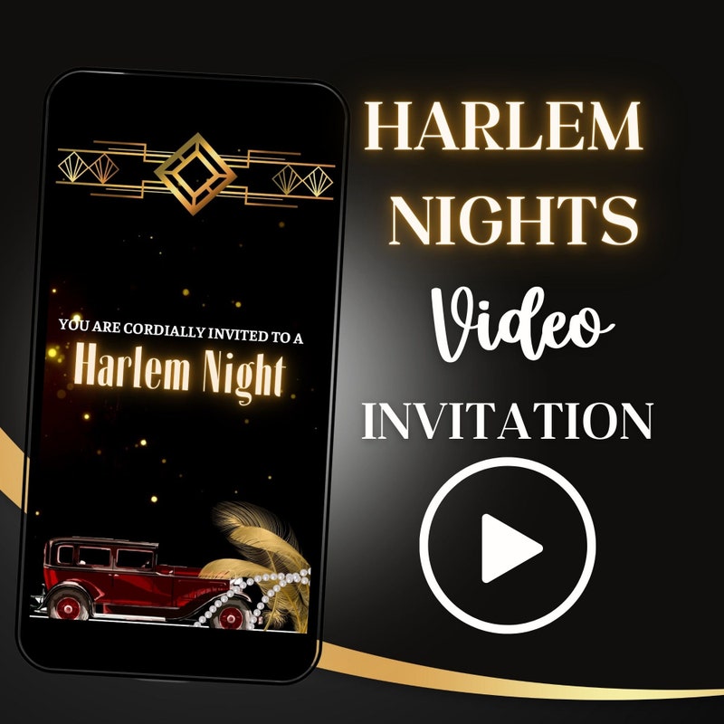 Harlem Nights Party - Etsy