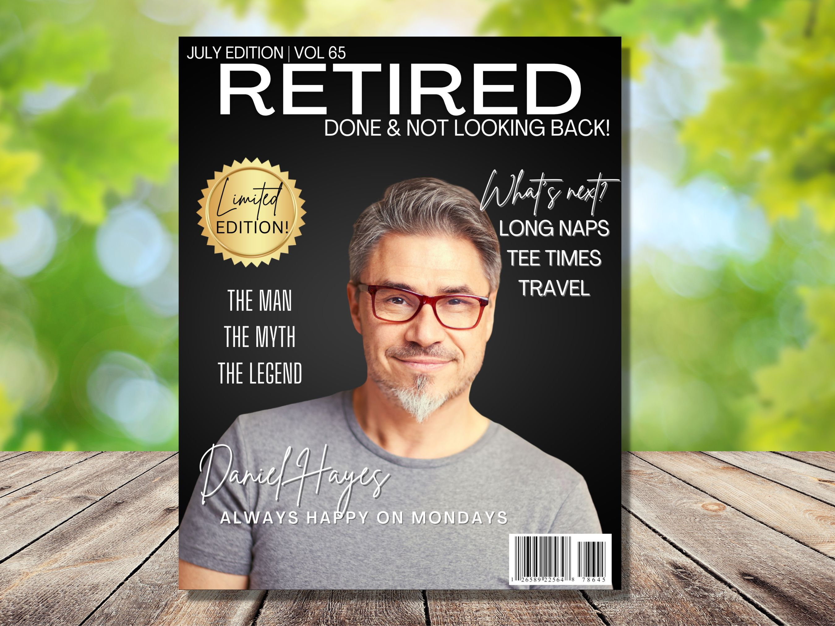 Personalised Magazine Cover