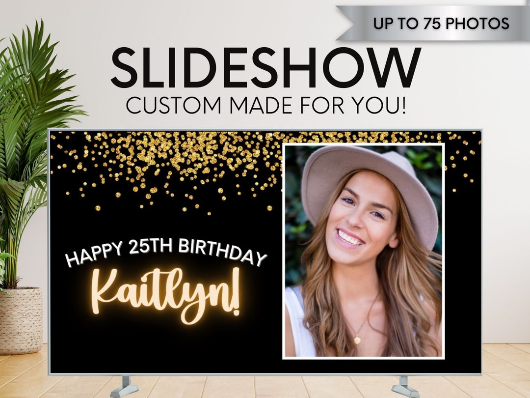 Custom Slideshow, Photo Slideshow, 75 Photos, Birthday Slideshow ... Custom Slideshow, Photo Slideshow, 75 Photos, Birthday Slideshow ...