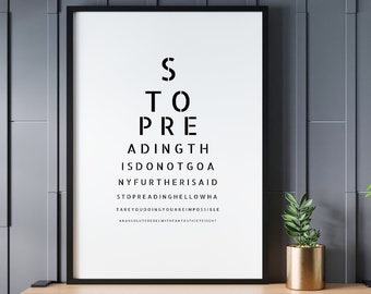Cavallini Poster Eye Chart Poster Vintage Wall Print Choose Multiple ...