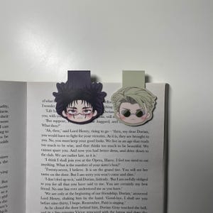 JJK Magnetic Bookmarks 1.8" Vol 1 | Anime Bookmarks - Etsy