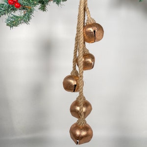 Bohemian Rustic Decorative Jingle Bells | Oversized Bells for Front ...