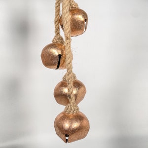 Bohemian Rustic Decorative Jingle Bells | Oversized Bells for Front ...