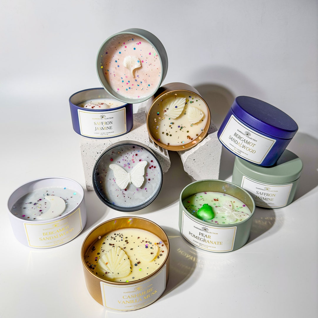 Wickless Candle Tins Flameless Candle Candle Warmer Tins Scented ...