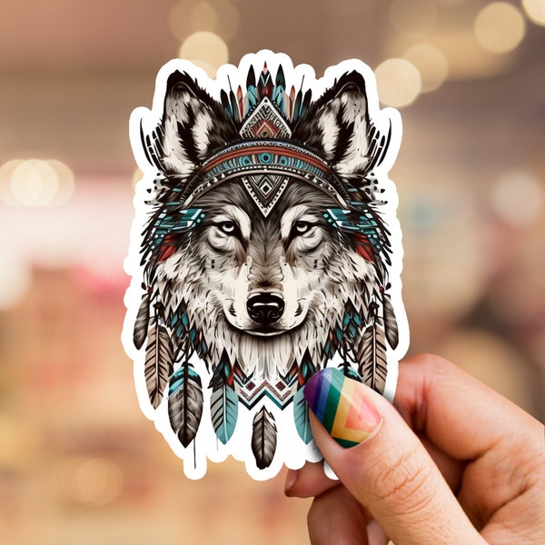 Aztec Wolf - Etsy