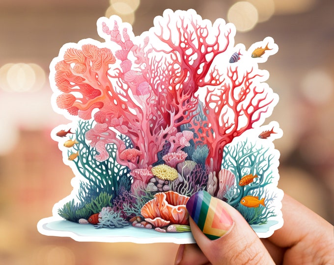 Reef Rock Sticker - Etsy