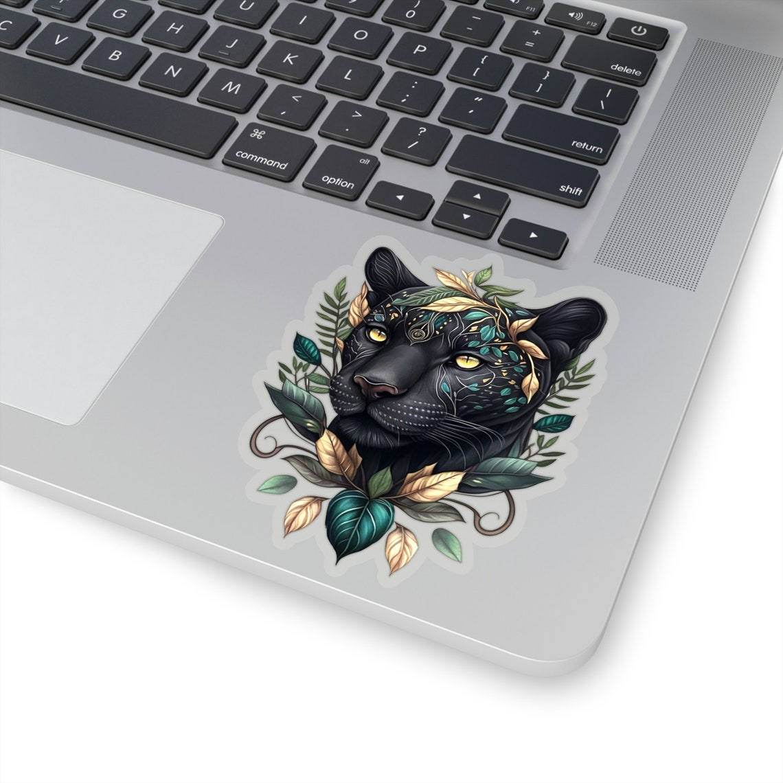 Black Panther Sticker, Sticker for Water Bottle, Laptop Sticker, Laptop ...