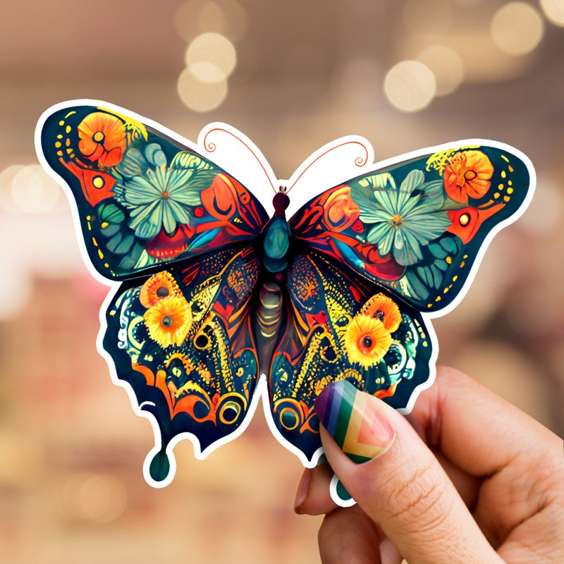 Butterfly Stickers - Etsy