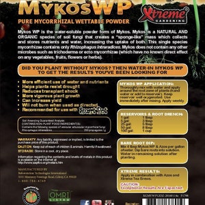 Mykos Mycorrhizal Root Health Enhancer 2.2 Lbs - Etsy