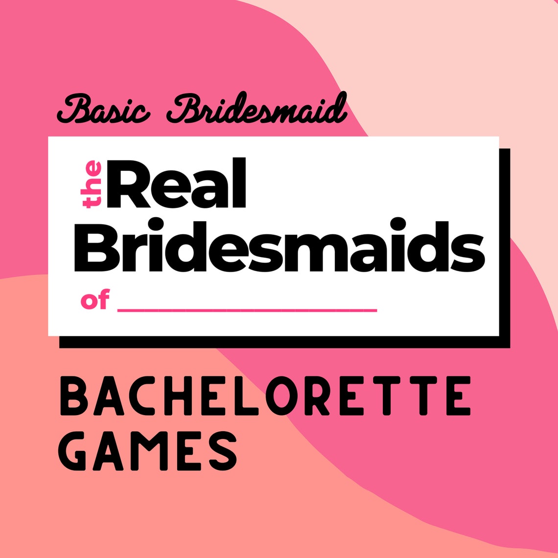 Real Housewives Bachelorette Party Game Pack digital - Etsy
