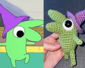 Smiling Friends Inspired Glep Stuffed Animal - Etsy