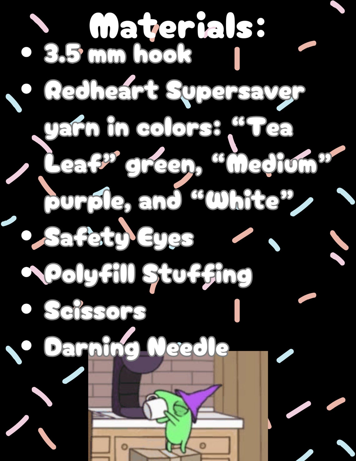 Glep Crochet Pattern! - Etsy