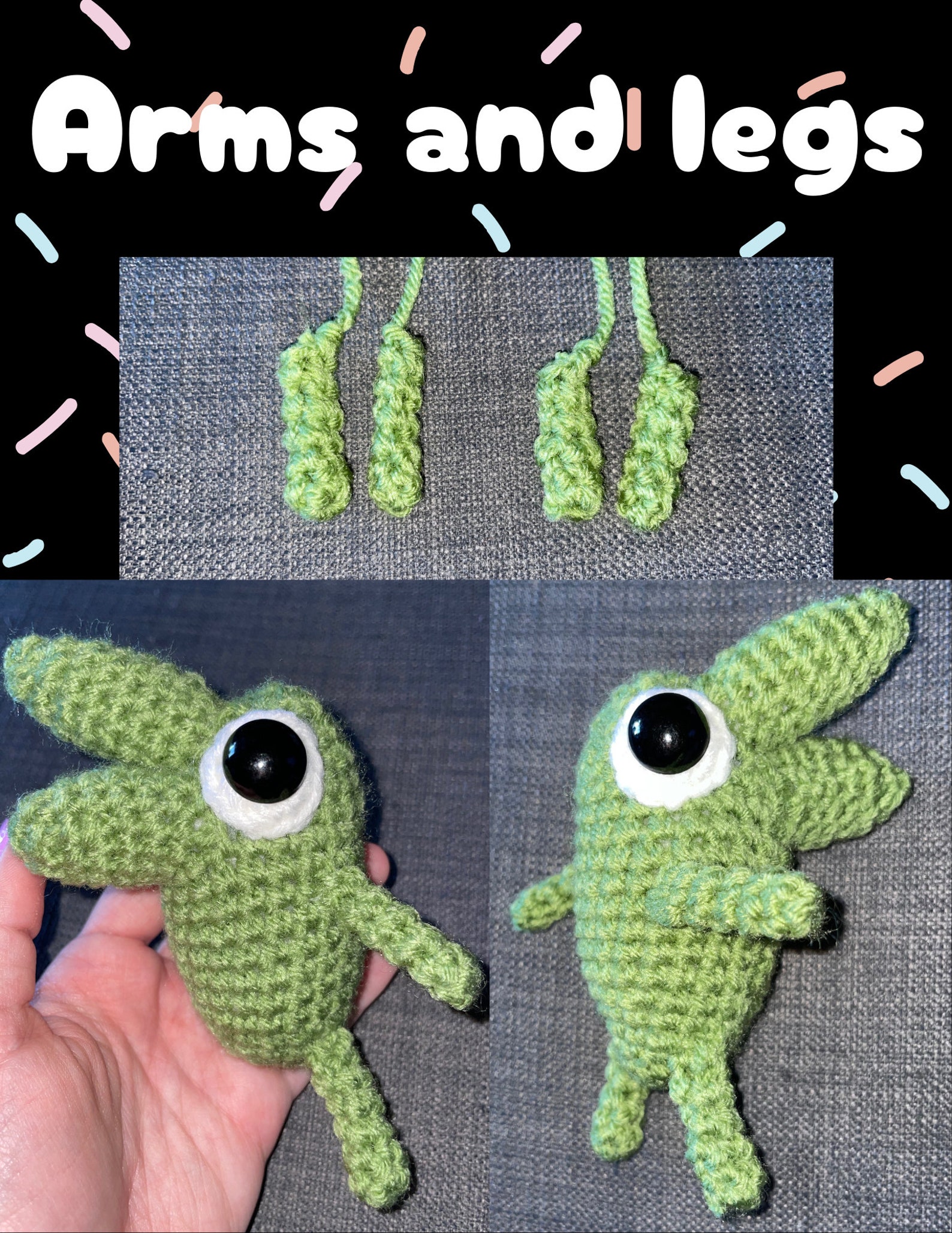 Glep Crochet Pattern! - Etsy