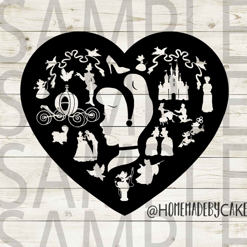 Cinderella Svg - Etsy