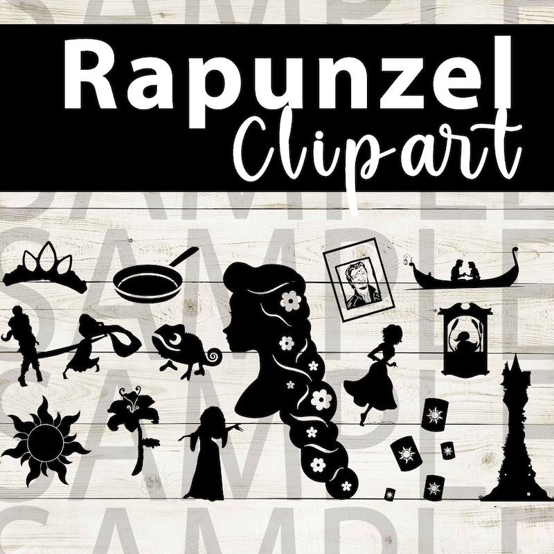 Rapunzel Flower Pattern - Etsy