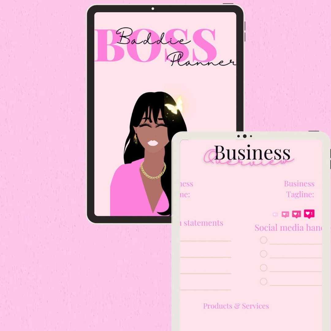 Boss Baddie Planner is for My Boss Babes Who Stick to Their Plan and ...