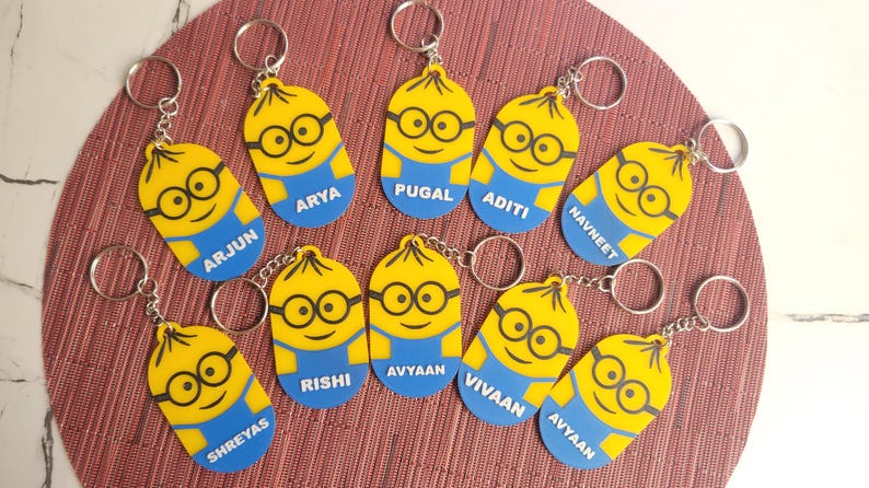 Minion Birthday Party Favor for Kids | Customized Kids Birthday Party ...