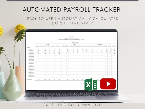Excel Employee Payroll Template
