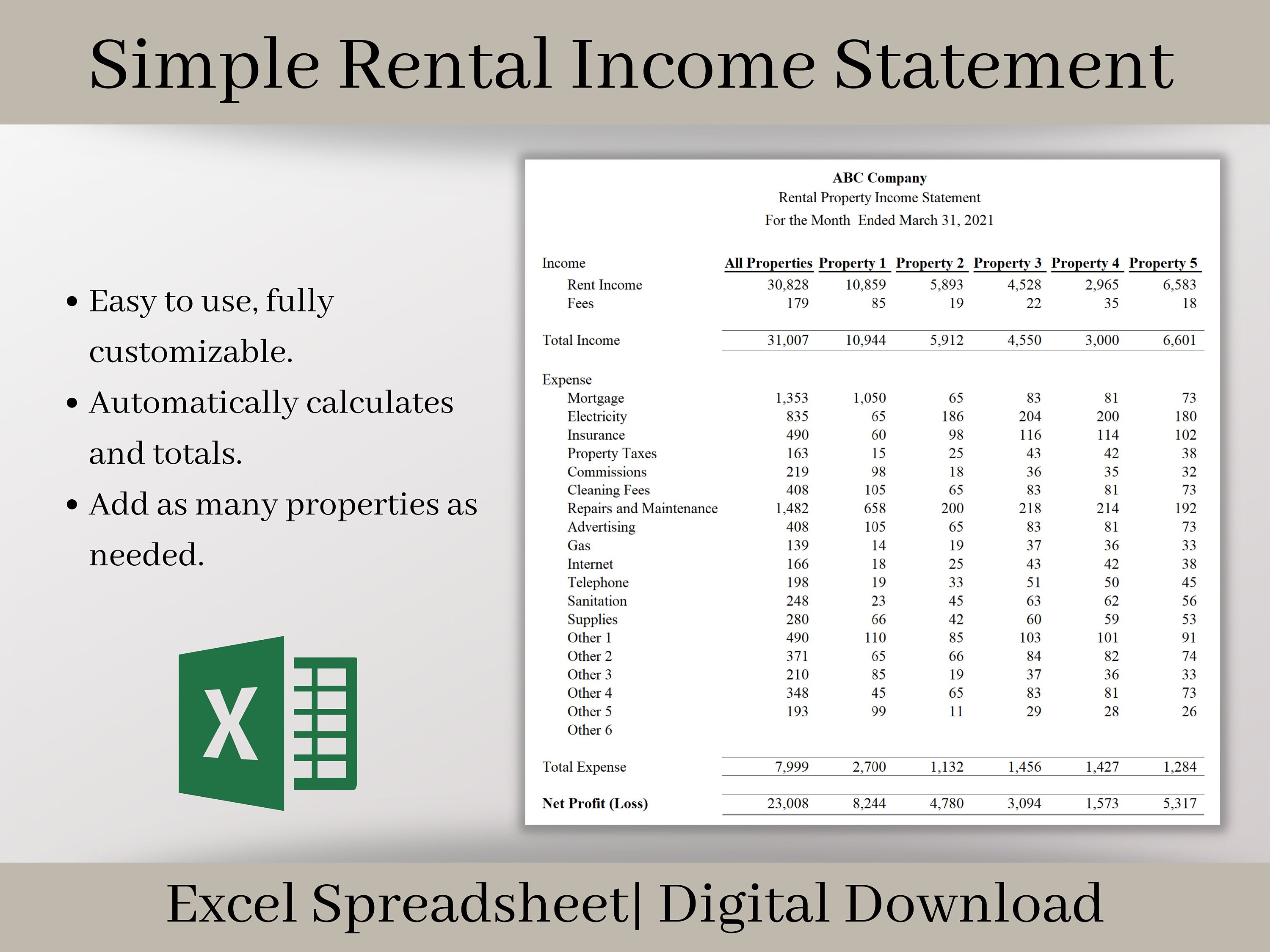 2024 Projected Income Statement Template Fillable Pri Vrogue co