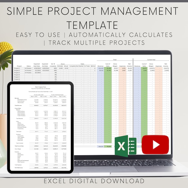 Project Profit and Loss - Etsy