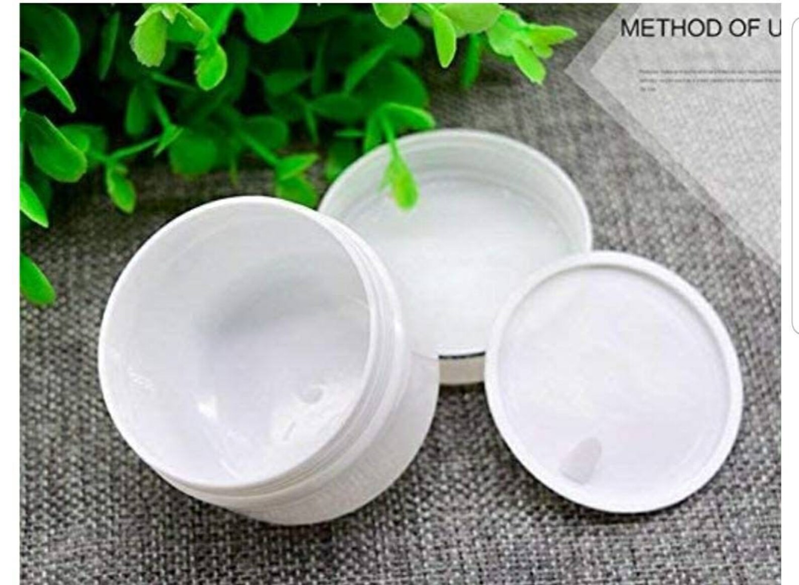 White PP 250g 8oz Pomade Plastic Cosmetic Empty Cream Jar With Lid - Etsy