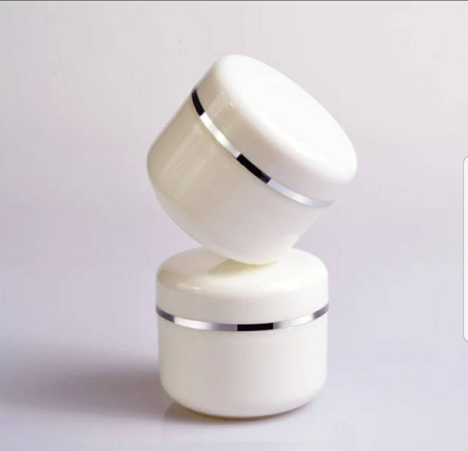 White PP 250g 8oz Pomade Plastic Cosmetic Empty Cream Jar With Lid - Etsy