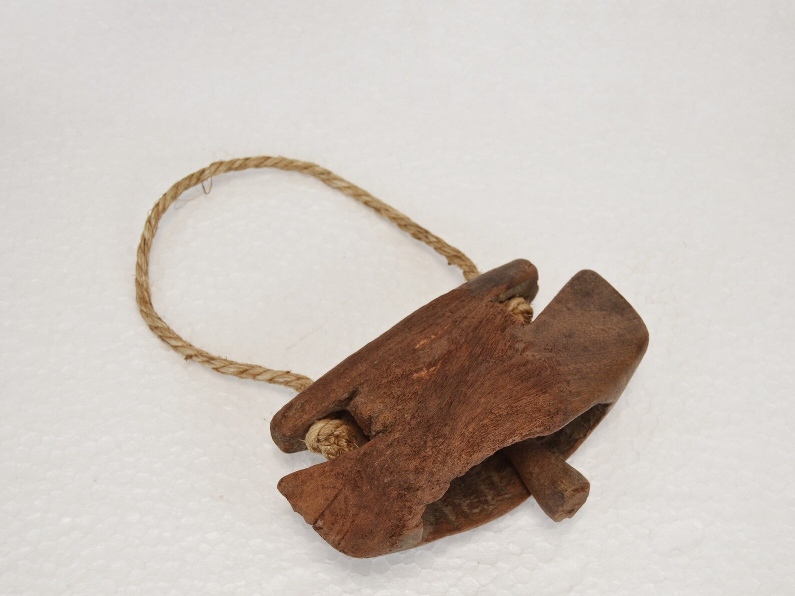 Old Handmade Antique Wooden Cow Bell Cowbell Cattle Bell Vintage Bell ...