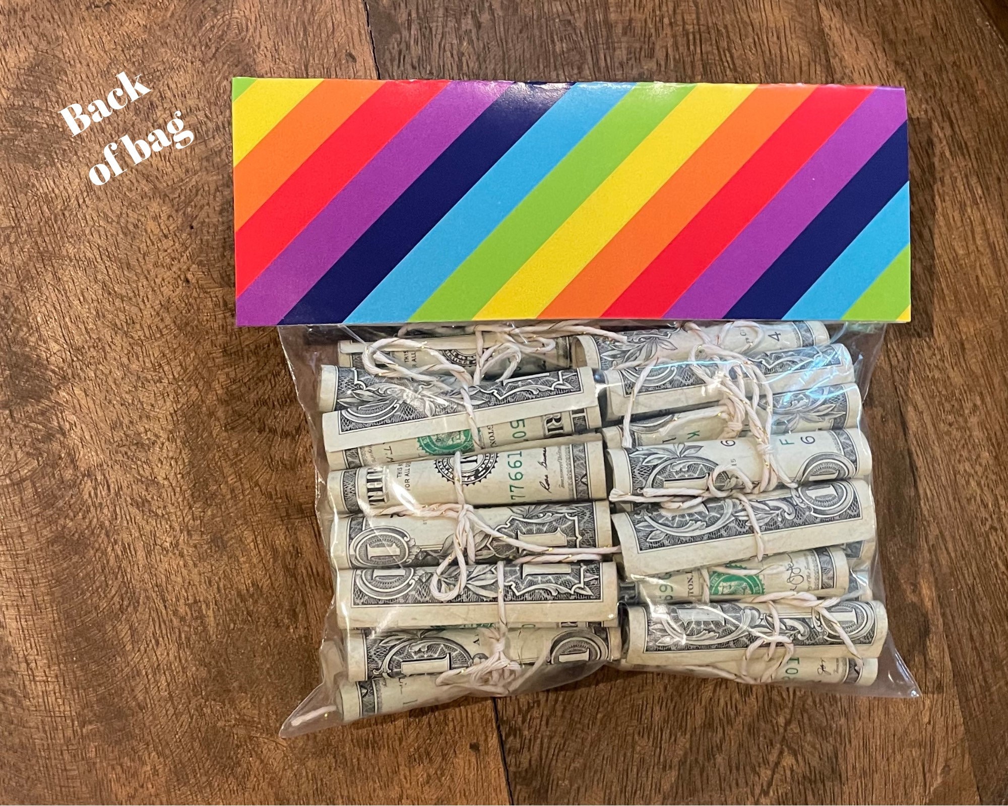 Birthday Money Gift Ideas Printable Bag Topper Birthday Gifts Bag ...