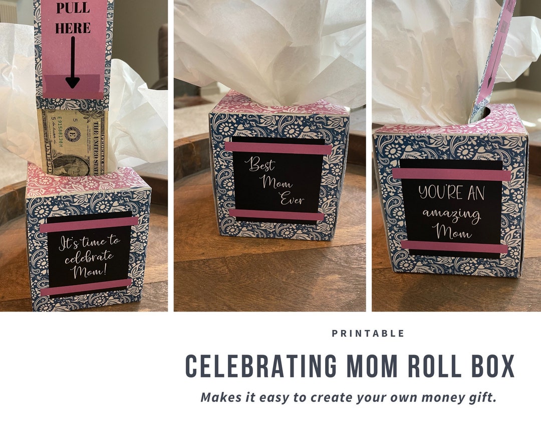 Mom Money Roll Gift Printable | Money Gift Ideas | Birthday Gifts ...